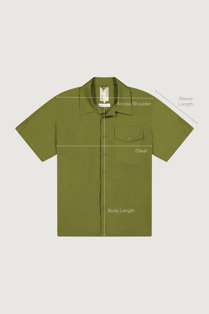 Thom Morison - Cocktail Shirt - Moss